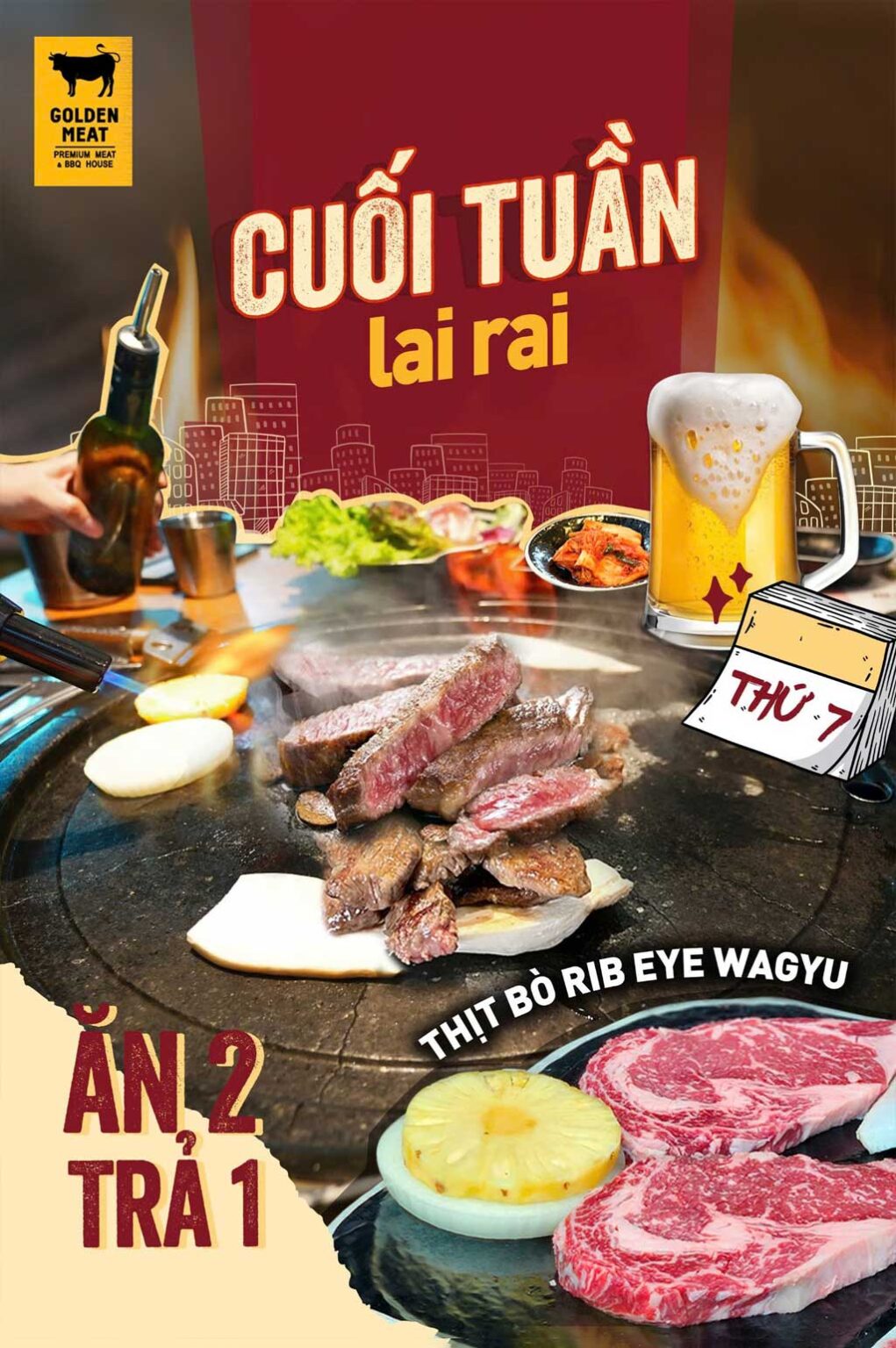 Golden Meat House - Steak House BBQ Danang